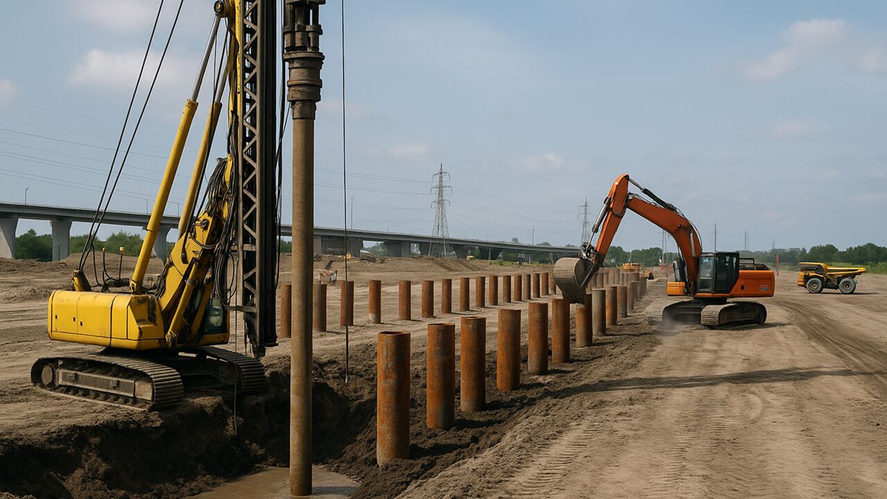 Micropiles Installation Services | Micropiles Construction